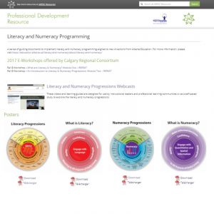 Literacy and Numeracy Programming - Alberta Regional Professional ...
